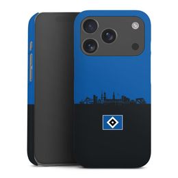 DeinDesign iPhone 17 Pro Handy Premium Case Smartphone Handyh&uuml;lle Schutzh&uuml;lle matt Hsv Skyline Hamburg Premium Case