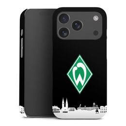 DeinDesign iPhone 17 Pro Handy Premium Case Smartphone Handyh&uuml;lle Schutzh&uuml;lle matt Skyline Official Licensed Product Sv Werder Bremen Premium Case