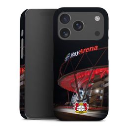 DeinDesign iPhone 17 Pro Handy Premium Case Smartphone Handyh&uuml;lle Schutzh&uuml;lle matt Official Licensed Product Bayer 04 Leverkusen Stadium Premium Case