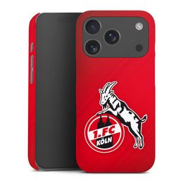 DeinDesign iPhone 17 Pro Handy Premium Case Smartphone Handyh&uuml;lle Schutzh&uuml;lle matt 1. Fc K&ouml;ln Effzeh Official Licensed Product Premium Case