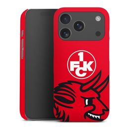 DeinDesign iPhone 17 Pro Handy Premium Case Smartphone Handyh&uuml;lle Schutzh&uuml;lle matt Devil 1. Fc Kaiserslautern 1. Fck Premium Case