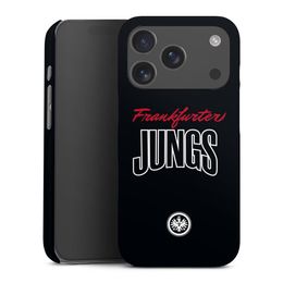 DeinDesign iPhone 17 Pro Handy Premium Case Smartphone Handyh&uuml;lle Schutzh&uuml;lle matt Eintracht Frankfurt Sge Official Licensed Product Premium Case
