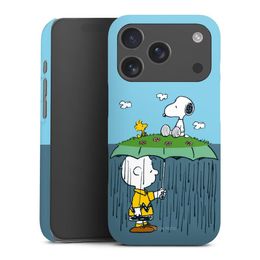 DeinDesign iPhone 17 Pro Handy Premium Case Smartphone Handyh&uuml;lle Schutzh&uuml;lle matt Peanuts Children Snoopy Premium Case
