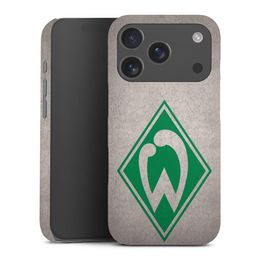 DeinDesign iPhone 17 Pro Handy Premium Case Smartphone Handyh&uuml;lle Schutzh&uuml;lle matt Concrete Official Licensed Product Sv Werder Bremen Premium Case