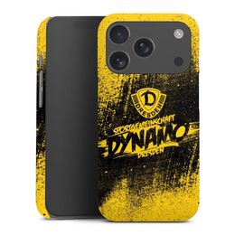 DeinDesign iPhone 17 Pro Handy Premium Case Smartphone Handyh&uuml;lle Schutzh&uuml;lle matt Logo Official Licensed Product Sg Dynamo Dresden Premium Case