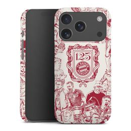 DeinDesign iPhone 17 Pro Handy Premium Case Smartphone Handyh&uuml;lle Schutzh&uuml;lle matt Official Licensed Product Fcb 125 Jahre Fc Bayern M&uuml;nchen Premium Case