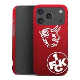 DeinDesign iPhone 17 Pro Handy Premium Case Smartphone Handyh&uuml;lle Schutzh&uuml;lle matt Devil Official Licensed Product 1. Fc Kaiserslautern Premium Case