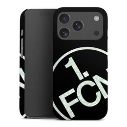 DeinDesign iPhone 17 Pro Handy Premium Case Smartphone Handyh&uuml;lle Schutzh&uuml;lle matt Logo 1. Fcn 1. Fc N&uuml;rnberg Premium Case