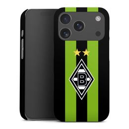 DeinDesign iPhone 17 Pro Handy Premium Case Smartphone Handyh&uuml;lle Schutzh&uuml;lle matt Stripes Borussia M&ouml;nchengladbach Gladbach Premium Case