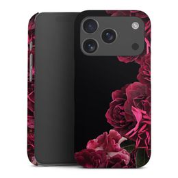 DeinDesign iPhone 17 Pro Handy Premium Case Smartphone Handyh&uuml;lle Schutzh&uuml;lle matt Vintage Rose Pink Premium Case