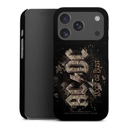 DeinDesign iPhone 17 Pro Handy Premium Case Smartphone Handyh&uuml;lle Schutzh&uuml;lle matt Official Licensed Product Rock Or Bust Acdc Premium Case