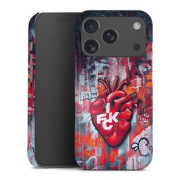 DeinDesign iPhone 17 Pro Handy Premium Case Smartphone Handyh&uuml;lle Schutzh&uuml;lle matt 1. Fck 1. Fc Kaiserslautern Heart Premium Case