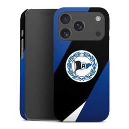 DeinDesign iPhone 17 Pro Handy Premium Case Smartphone Handyh&uuml;lle Schutzh&uuml;lle matt Official Licensed Product Dsc Arminia Bielefeld Premium Case