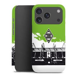 DeinDesign iPhone 17 Pro Handy Premium Case Smartphone Handyh&uuml;lle Schutzh&uuml;lle matt Merchandise Borussia M&ouml;nchengladbach Stadium Premium Case