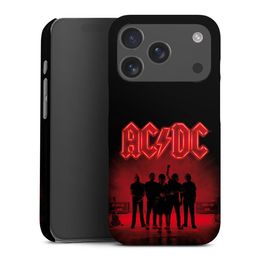 DeinDesign iPhone 17 Pro Handy Premium Case Smartphone Handyh&uuml;lle Schutzh&uuml;lle matt Band Acdc Official Licensed Product Premium Case