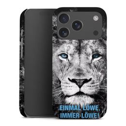 DeinDesign iPhone 17 Pro Handy Premium Case Smartphone Handyh&uuml;lle Schutzh&uuml;lle matt Official Licensed Product Tsv 1860 M&uuml;nchen Lion Premium Case
