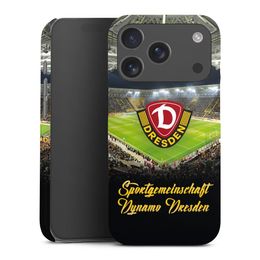 DeinDesign iPhone 17 Pro Handy Premium Case Smartphone Handyh&uuml;lle Schutzh&uuml;lle matt Sg Dynamo Dresden Sgd Official Licensed Product Premium Case
