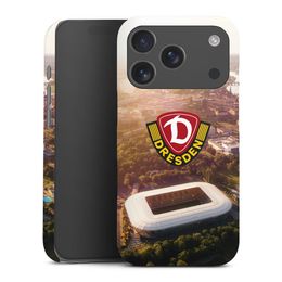 DeinDesign iPhone 17 Pro Handy Premium Case Smartphone Handyh&uuml;lle Schutzh&uuml;lle matt Sgd Sg Dynamo Dresden Stadium Premium Case