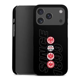 DeinDesign iPhone 17 Pro Handy Premium Case Smartphone Handyh&uuml;lle Schutzh&uuml;lle matt Eagle Logo Eintracht Frankfurt Premium Case