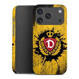 DeinDesign iPhone 17 Pro Handy Premium Case Smartphone Handyh&uuml;lle Schutzh&uuml;lle matt Official Licensed Product Soccer Sg Dynamo Dresden Premium Case