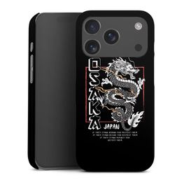 DeinDesign iPhone 17 Pro Handy Premium Case Smartphone Handyh&uuml;lle Schutzh&uuml;lle matt Ocean Dragon Japan Premium Case