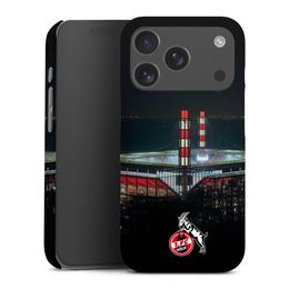 DeinDesign iPhone 17 Pro Handy Premium Case Smartphone Handyh&uuml;lle Schutzh&uuml;lle matt Stadium 1. Fc K&ouml;ln Official Licensed Product Premium Case