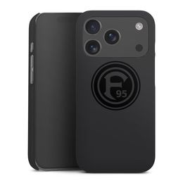 DeinDesign iPhone 17 Pro Handy Premium Case Smartphone Handyh&uuml;lle Schutzh&uuml;lle matt F95 Fortuna D&uuml;sseldorf Logo Premium Case
