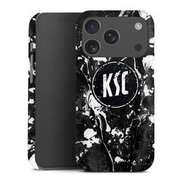 DeinDesign iPhone 17 Pro Handy Premium Case Smartphone Handyh&uuml;lle Schutzh&uuml;lle matt Karlsruher Sc Ksc Official Licensed Product Premium Case