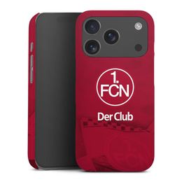 DeinDesign iPhone 17 Pro Handy Premium Case Smartphone Handyh&uuml;lle Schutzh&uuml;lle matt Official Licensed Product 1. Fc N&uuml;rnberg Bundesliga Premium Case
