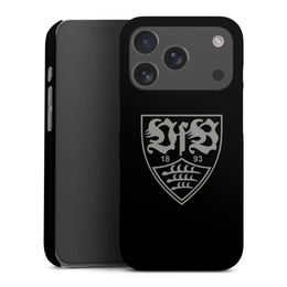 DeinDesign iPhone 17 Pro Handy Premium Case Smartphone Handyh&uuml;lle Schutzh&uuml;lle matt Official Licensed Product Vfb Stuttgart Logo Premium Case