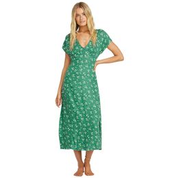 Sommerkleid Billabong "Bright Skies", Damen, Gr. XS, US-Größen, grün (island grün), 100% Viskose, Kleider
