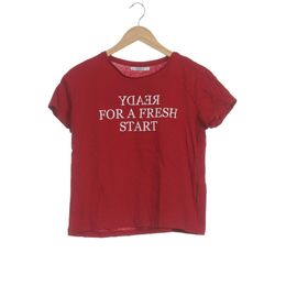 Pull&Bear Pull&Bear T-Shirt Damen Gr&ouml;&szlig;e S Second Hand rot