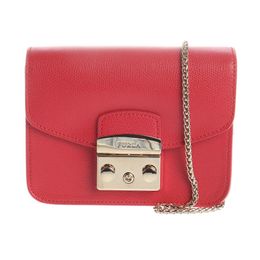 Furla Schultertasche / Umh&auml;ngetasche Damen Gr&ouml;&szlig;e One Size Second Hand rot
