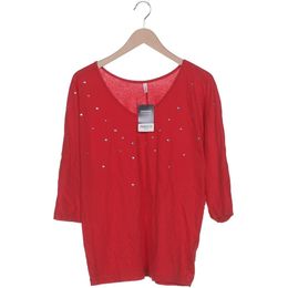 sheego Langarmshirt Damen Gr&ouml;&szlig;e L Second Hand rot