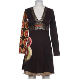 Desigual Kleid Damen Gr&ouml;&szlig;e M Second Hand braun