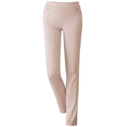 WITT Damen Stretch-Jeans mit Rundum-Dehnbund, sand, Gr&ouml;&szlig;e 245