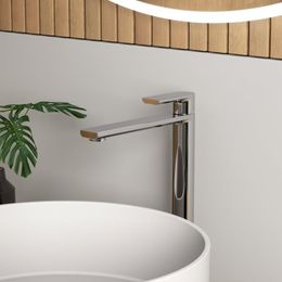 rivea Dia Waschtischarmatur mit erh&ouml;htem Armaturenk&ouml;rper, BR2043PC,