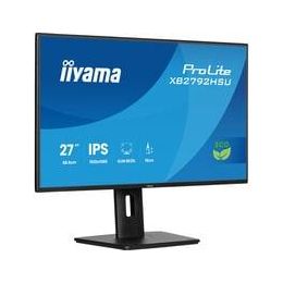 iiyama Prolite XB2792HSU-B1, LED-Monitor 68.6 cm (27 Zoll), schwarz (matt), FullHD, IPS, HDMI, DP, USB-Hub, Verstellbarer Standfu&szlig;, 120Hz Panel
