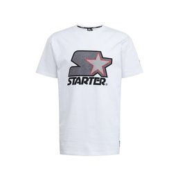Starter Black Label Shirt Herren Größe XXL grau / rot / schwarz / weiß