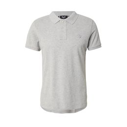 19V69 Italia Poloshirt 'Emilio' Herren Größe L graumeliert