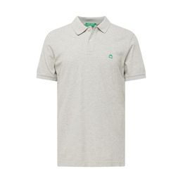 United Colors Of Benetton Poloshirt Herren Größe XS graumeliert / grün