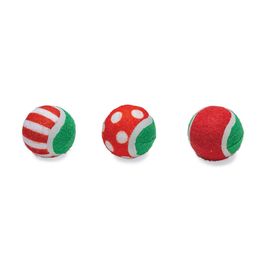 Beeztees Weihnachtstennisbälle 3 Stück