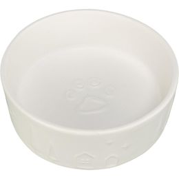 Trixie Xmas Napf, Keramik, wei&szlig; 0,3l / &oslash; 12cm