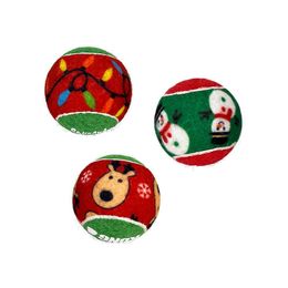 Kong Holiday Hundespielzeug SqueakAir® Bälle 6er Pack M