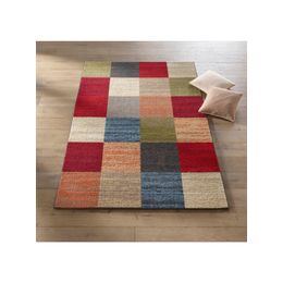 HEINE HOME Witt Teppich, terracotta-bunt, Gr&ouml;&szlig;e 57x90 cm - rechteckig