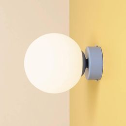 Aldex Wandlampe Joel, blau/wei&szlig;, einflammig