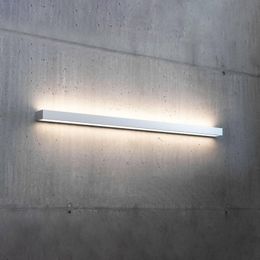 MCJ LED-Wandleuchte Mera, Breite 120 cm, alu, 3.000K