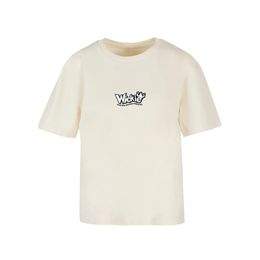 F4NT4STIC Shirt 'Wickie und die starken M&auml;nner' Damen Gr&ouml;&szlig;e M creme / schwarz / wei&szlig;
