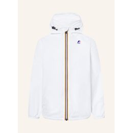 Arbeitsjacke K-way "K-way Funktionsjacke LE VRAI 4.0 CLAUDE", Herren, Gr. L, weiß, Obermaterial: 100% Nylon, Jacken