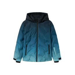 name it Funktionsjacke 'NKMMOUNTAIN05' Mädchen Größe 152 marine / cyanblau / hellblau
